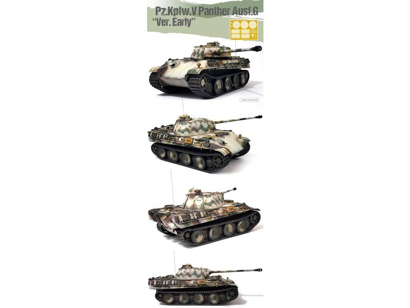 Academy Panther Ausf.G Early (1:35) | PLASTIKOVÉ MODELY - TAMIYA - BARVY
